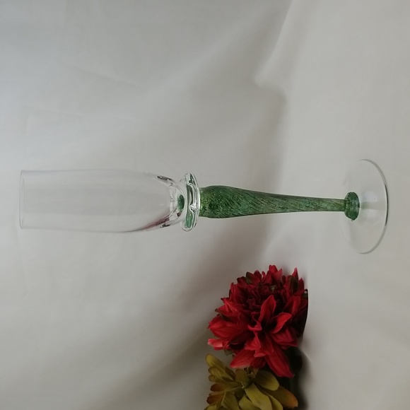 IVV Crystal | Dining | Ivv Crystal Hand Blown Tall Flower Fluted ...